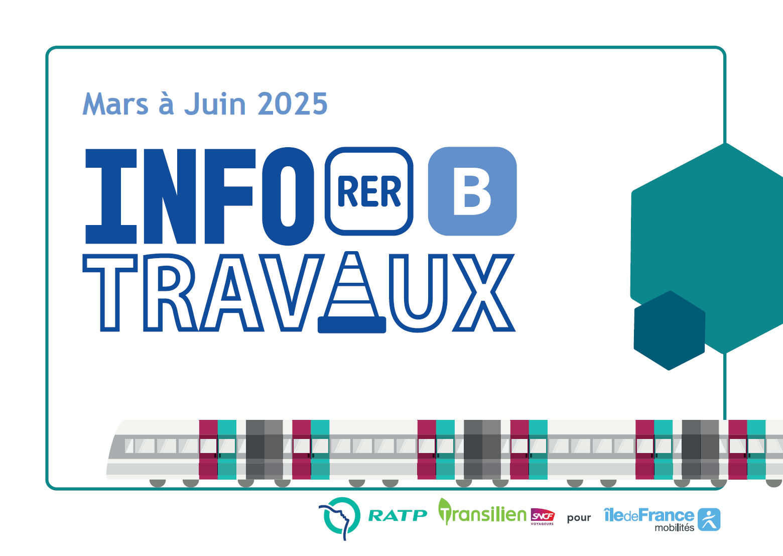 Les Travaux à venir sur le RER B